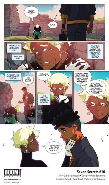 Seven Secrets #10 Review - Black Nerd Problems